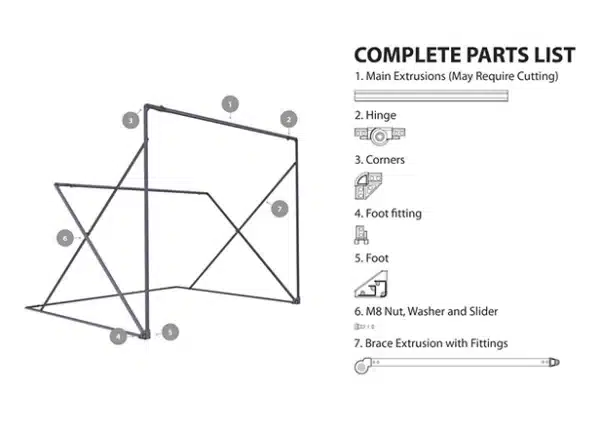 Oztent Replacement Parts – Foot